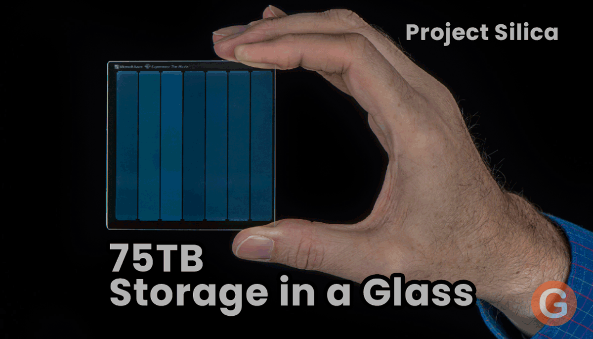 75TB Storage in a Glass Piece: Unveiling Microsoft Project Silica ...